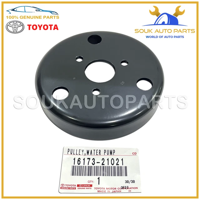 16173-21021 GENUINE TOYOTA WATER PUMP PULLEY 1617321021 OEM EUR 62,03 ...