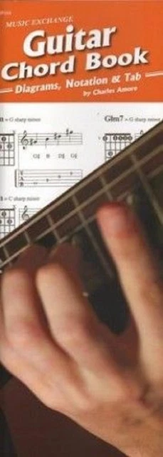 LEARN TO PLAY Guitar Chords Music Case Chord Tutor Book Diagrams Notes ...