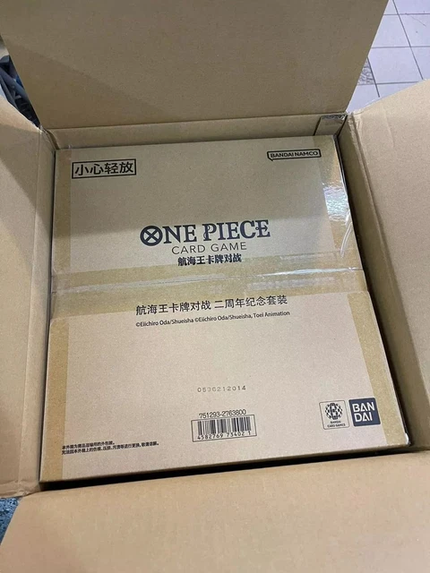 ONE PIECE CARD Game Chinese 2nd Anniversary Exclusive Gift Box Sealed ...
