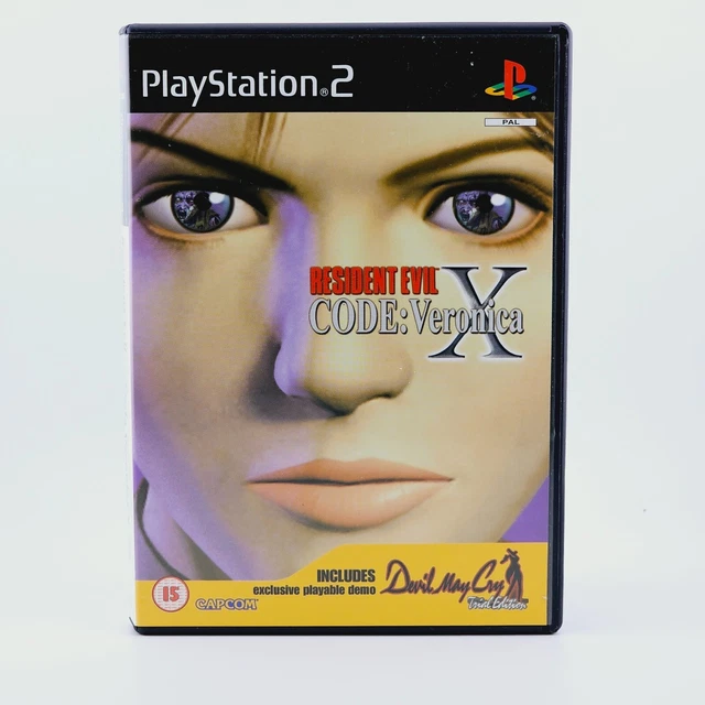 RESIDENT EVIL - Code Veronica X PS2 PAL GC Good Condition Cleaned ...