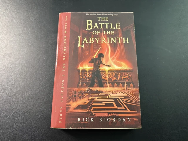 PERCY JACKSON THE Battle of the Labyrinth by Rick Riordan Paperback $9. ...