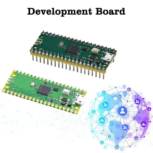 RASPBERRY PI RP2040 Pico Board Dual-Core Development USB/Type-C Board ...