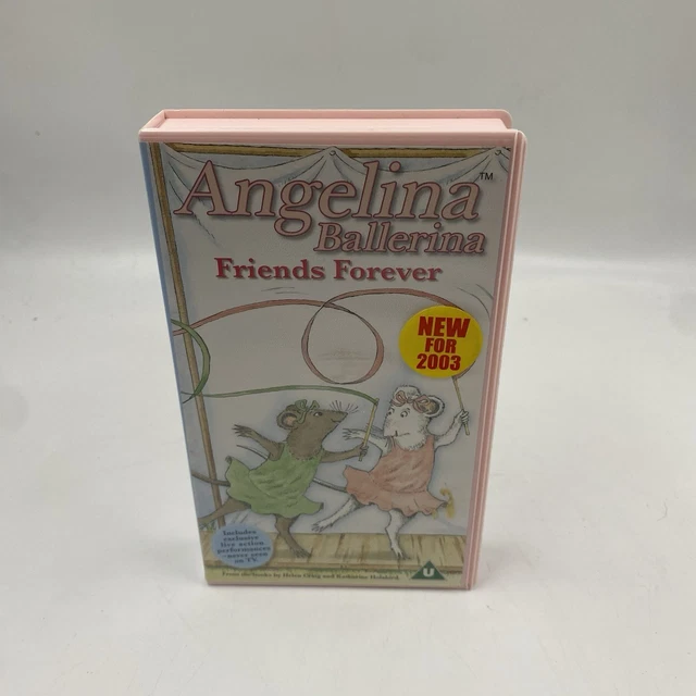ANGELINA BALLERINA FRIENDS Forever VHS Video Tape £10.00 - PicClick UK