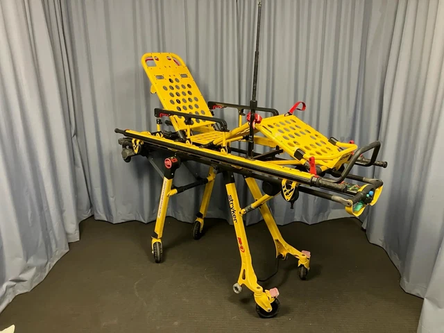 STRYKER M1 ROLL In 6100 Medical First Aid Ambulance Cot Stretcher - No ...