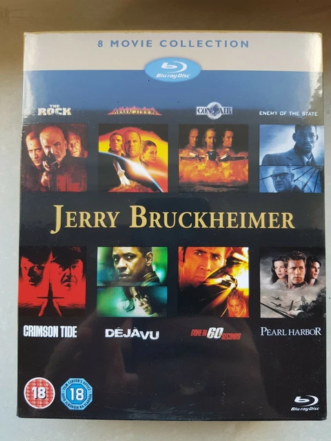 JERRY BRUCKHEIMER ACTION Collection (8 Films) Blu-Ray Neu Blu-Ray ...