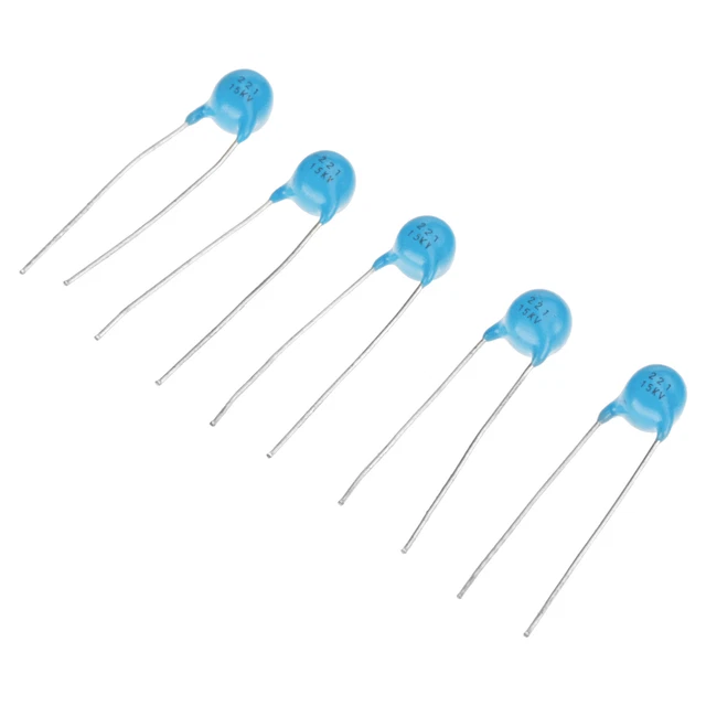 KIT CONDENSATORE CERAMICA monolitico 25 pz alta tensione 221k 220pF 15 ...
