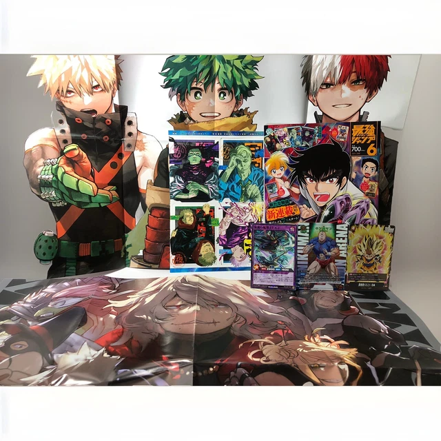 SAIKYO JUMP JUNE 2025 My Hero Academia double-sided poster (B3 ...