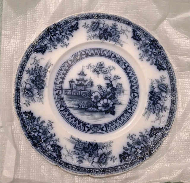 RARE YEDDO ROYAL Staffordshire Pottery Burslem England Plate ...