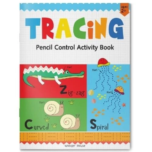 PRESCHOOL ACTIVITY BOOK Tracing - Pencil Control Activity Book for Kids ...