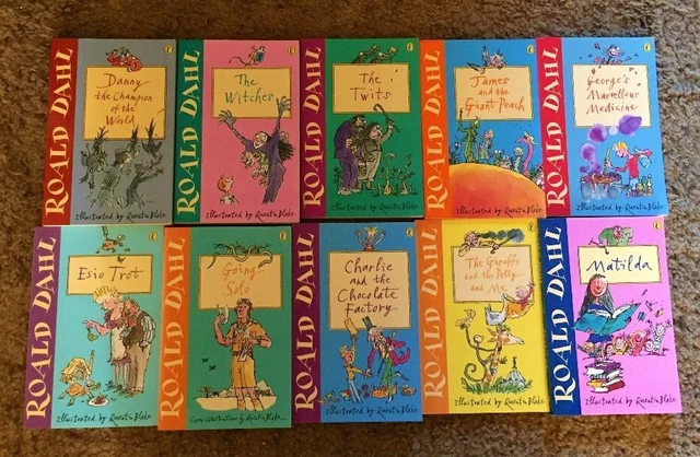 ROALD DAHL TED Smart Book Collection Box Set Bundle Lot BFG Charlie ...