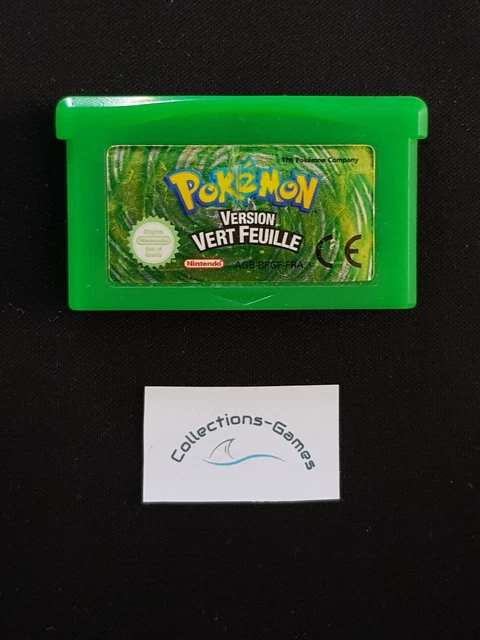 JEU NINTENDO GAME Boy Advance - Pokémon Version Vert Feuille EUR 79,99 ...