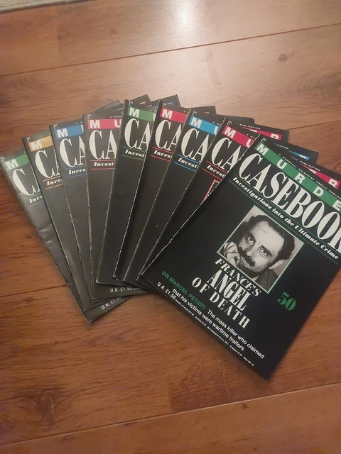 VINTAGE MURDER CASEBOOK Numbers 42 to 50 & True Crime Magazines EUR 15 ...