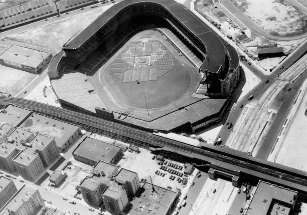 YANKEE STADIUM IS set up for a boxing match New York Old Photo EUR 6,64 ...