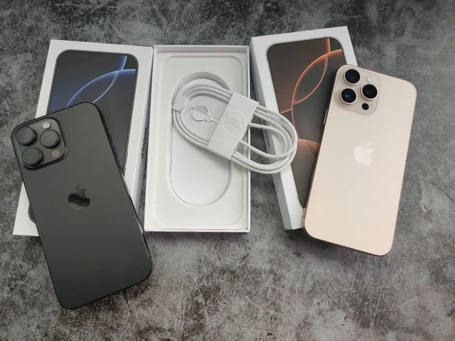 APPLE IPHONE 16 Pro Max Unlocked -256GB 512GB 1TB All Color With Box ...