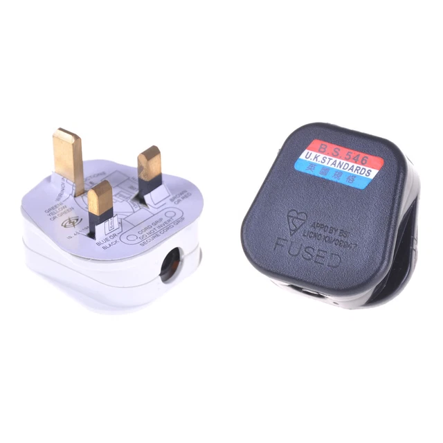 3 PIN UK Mains Top Plug 13A 13 AMP Appliance Power Socket Fuse AdapteY ...