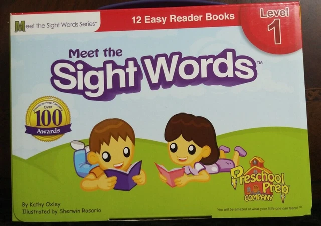 MEET THE SIGHT Words-Level 1 - Easy Reader Books ( set of 11 books) one ...