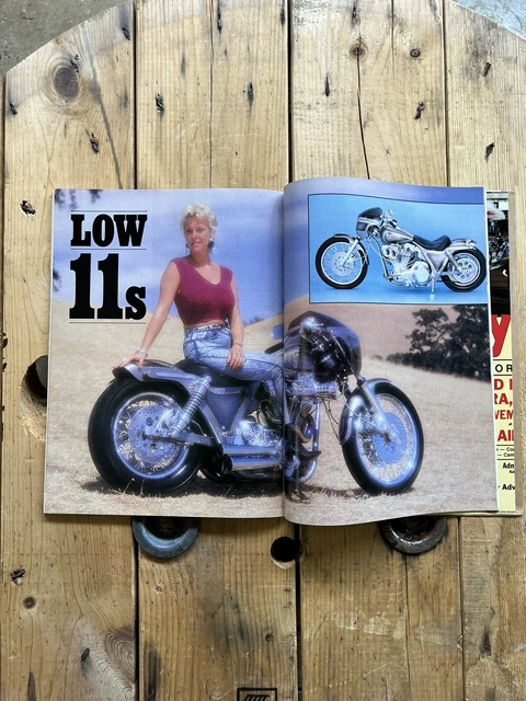 EASYRIDERS MOTORCYCLE MAGAZINE december 1987 centerfolds posters david ...