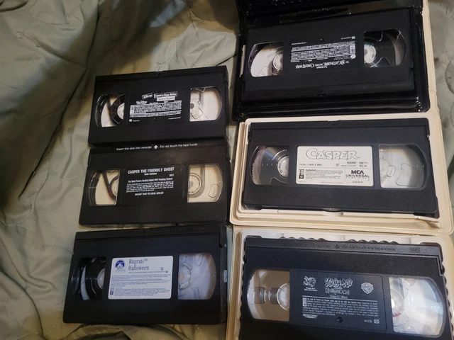 CHILDREN'S HALLOWEEN VHS Lot Rugrats Halloween Scooby Doo Nightmare ...