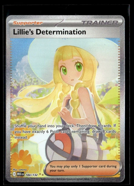 2025 POKÉMON - Mega Evolutions SIR Lillie's Determination Supporter ...