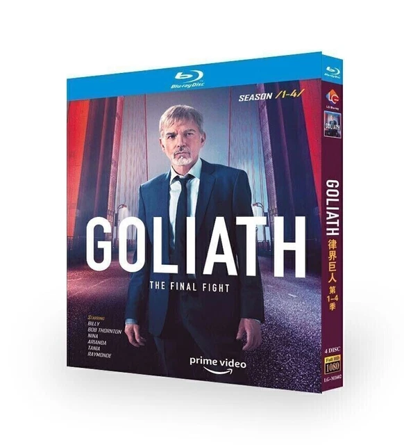 GOLIATH:SEASON 1-4 TV Series Blu-Ray DVD BD 4 Disc All Region Box Set $55.24 - PicClick AU