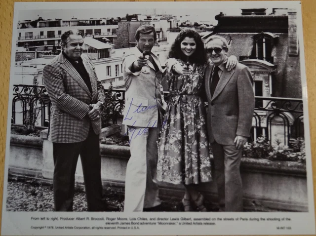 LOIS CHILES AUTOGRAMM als Bond Girl in James Bond mit COA von B'BC EUR 80,00 - PicClick DE