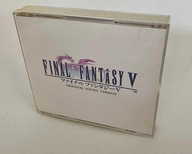 FINAL FANTASY V Original Sound Version Nobuo Uematsu Japan 2 CD PSCN ...