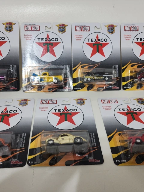 RACING CHAMPIONS TEXACO Diecast Car Complete Set Of 7 50TH Anniversary ...