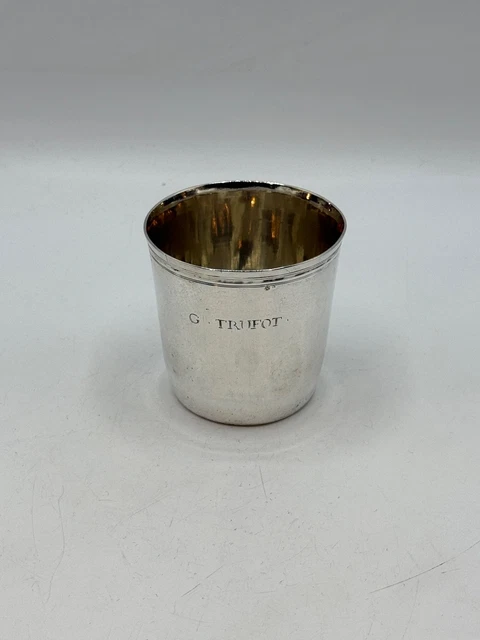 RARE TIMBALE EN Argent Massif France Epoque 18 Eme Paris 1789 EUR 145 ...