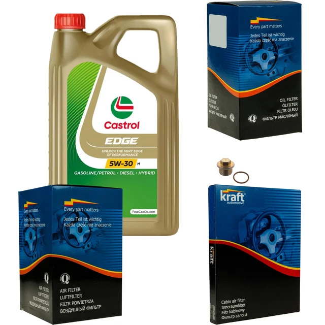 KRAFT INSPECTION SET 5 L castrol edge 5W-30 M pour Mazda 2.0 CD EUR 114 ...