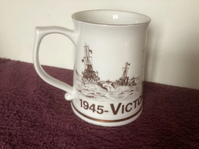 RARE CERAMIC ARTS WW2 commemorative 1945 Victory In Europe 1995 Tankard ...