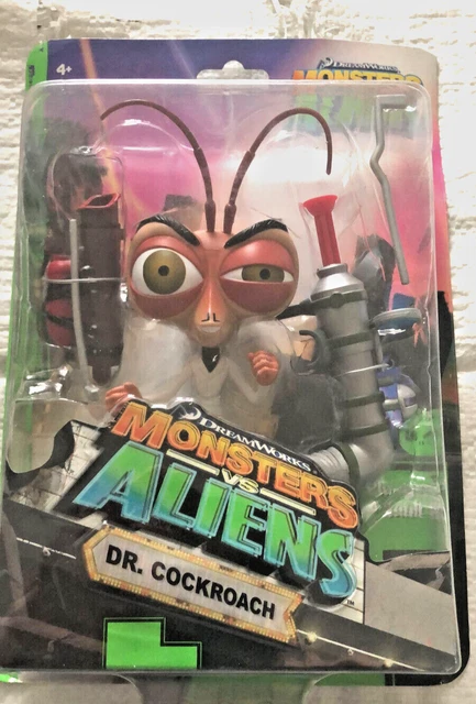 VIVID IMAGINATIONS MONSTERS vs Aliens Deluxe Action Figure Dr Cockroach ...