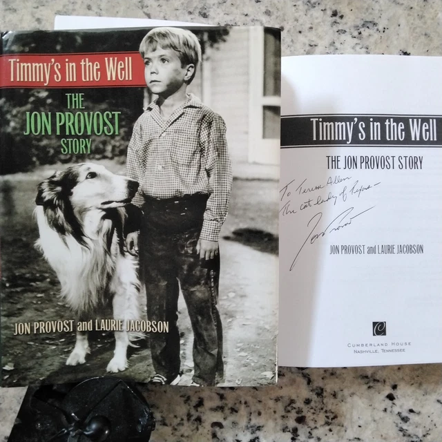 JON PROVOST SIGNED 2007 Autobio TV Movie Child Actor Lassie Elvis ...