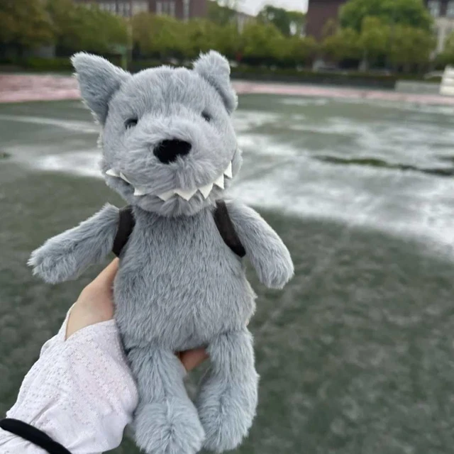 JELLYCAT PLUSH BACKPACK Wolf BNWT includes protective dust bag £26.53 ...