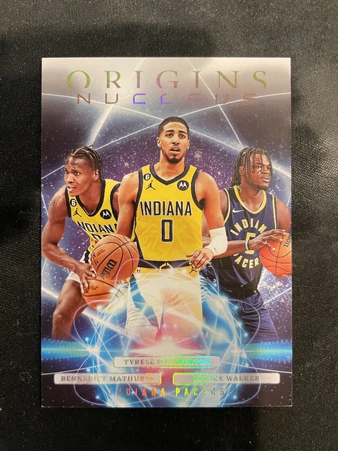 2023-24 PANINI ORIGINS Nucleus Pacers Pneumatico Haliburton Mathurin ...