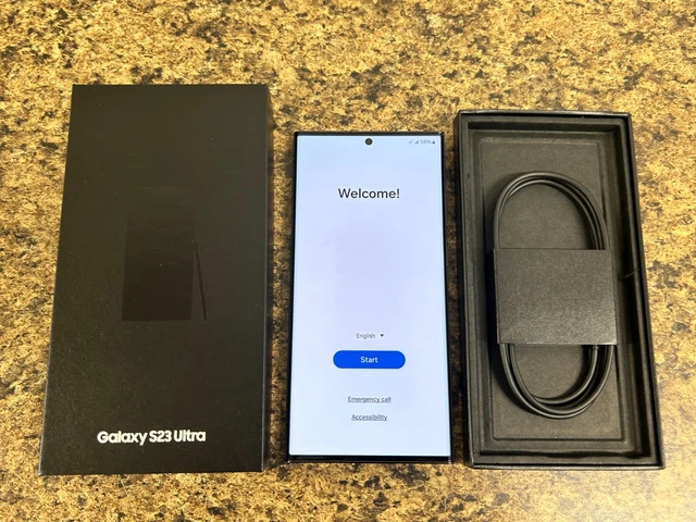 SAMSUNG GALAXY S23 Ultra 5G SM-S918U 256GB At&t / Cricket- Excellent In ...