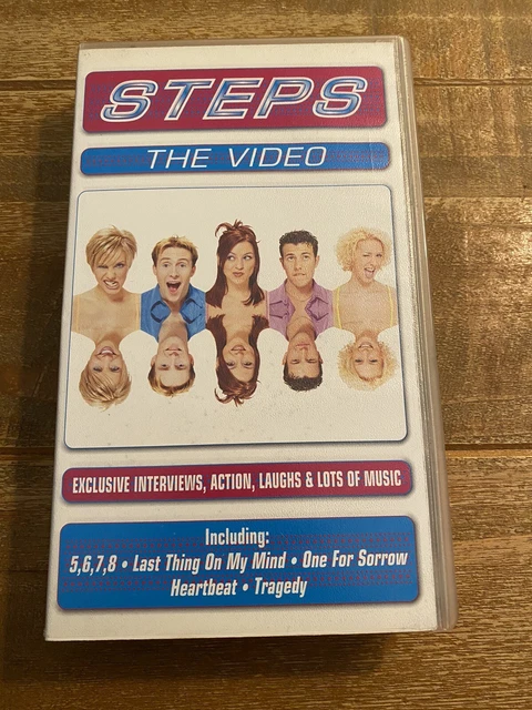STEPS THE VIDEO VHS Video 7 Tracks Plus Exclusive Interviews & More £7. ...