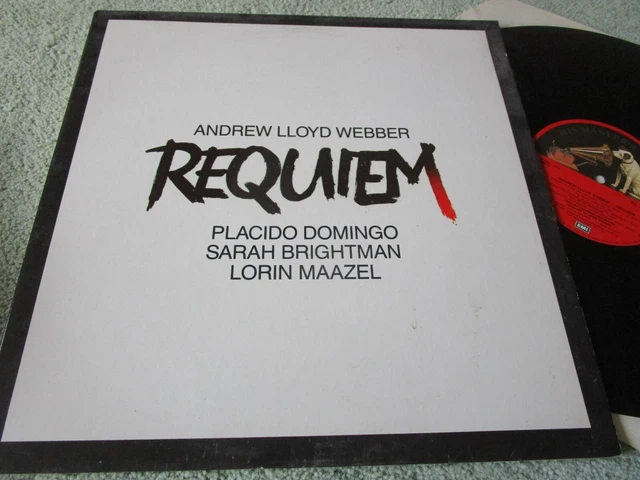 ANDREW LLOYD WEBBER Requiem His Master's Voice ALW 1, EL 2702421 1985 ...