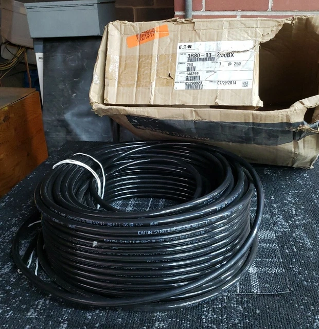 250' OF 3R80-03-250BX Eaton Synflex 5000 PSI High Pressure Hose NIB! £0 ...