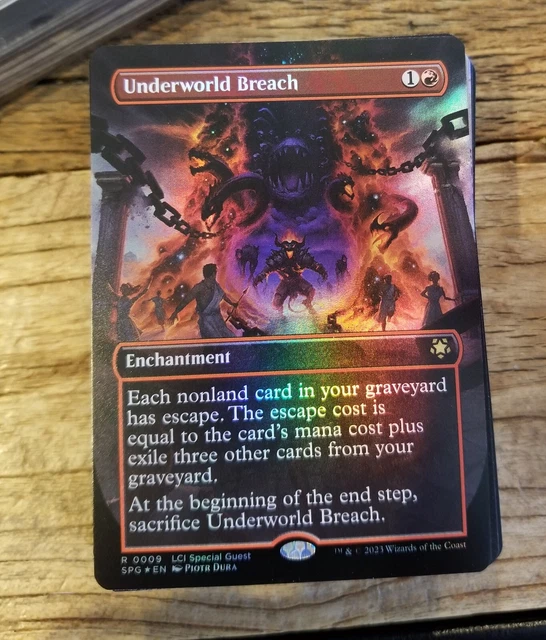 UNDERWORLD BREACH BORDERLESS Foil - SPG 0009 - comme neuf - MTG Magic ...