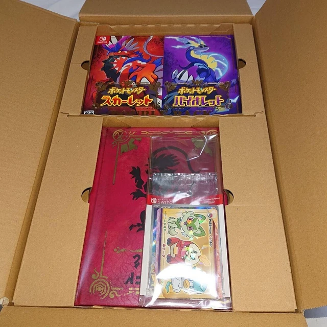 NINTENDO SWITCH POKEMON Scarlet Violet Double Pack 2 Pikachu Promo Card ...
