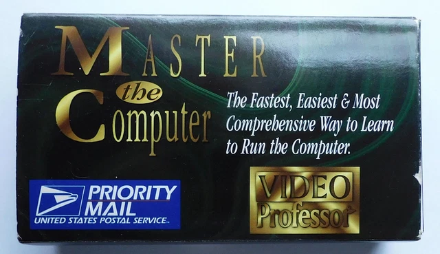 VTG VIDEO PROFESSOR Master the Computer VHS, Learn Windows 95 + To Use ...