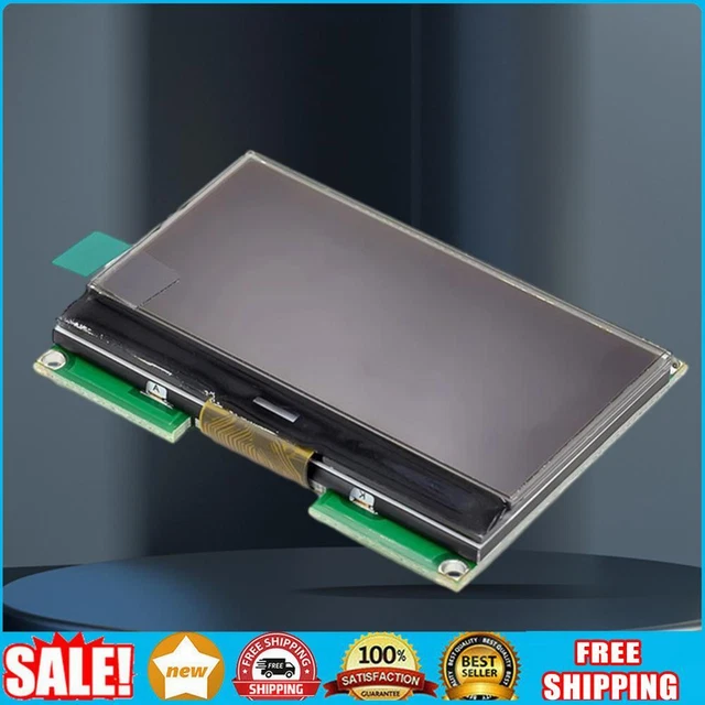 Lcd12864 12864 06d Lcd Module Cog Dot Matrix Screen For Arduino Black