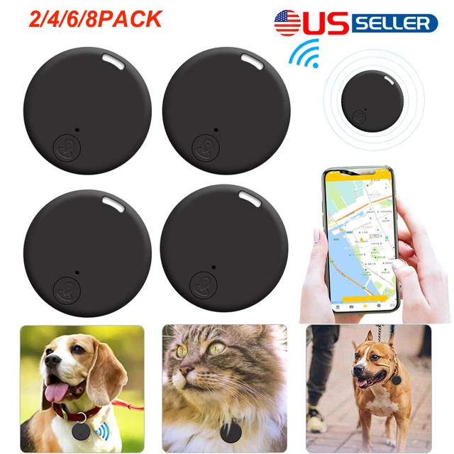 8 PACK GPS Tracker Wireless Bluetooth Anti-Lost Wallet Key Pet Finder ...