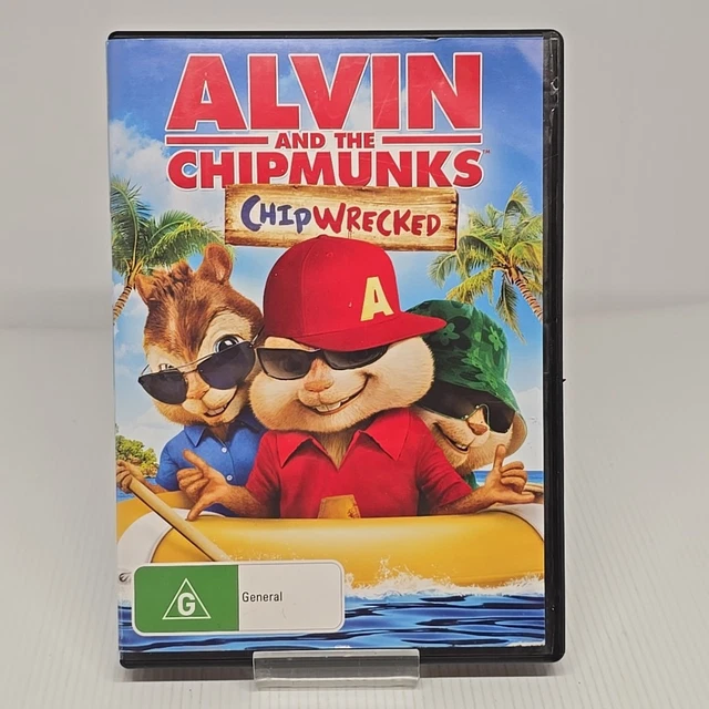 ALVIN AND THE Chipmunks-Chipwrecked (DVD, 2011) Family kids children ...