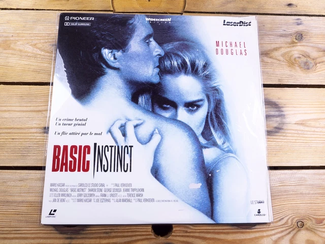 BASIC INSTINCT LASERDISC Ld Pal Sharon Stone Michael Douglas Original 1992 EUR 32,00 - PicClick FR