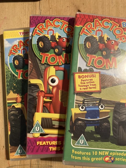 TRACTOR TOM DVD Bundle x 3 DVD'S £5.99 - PicClick UK