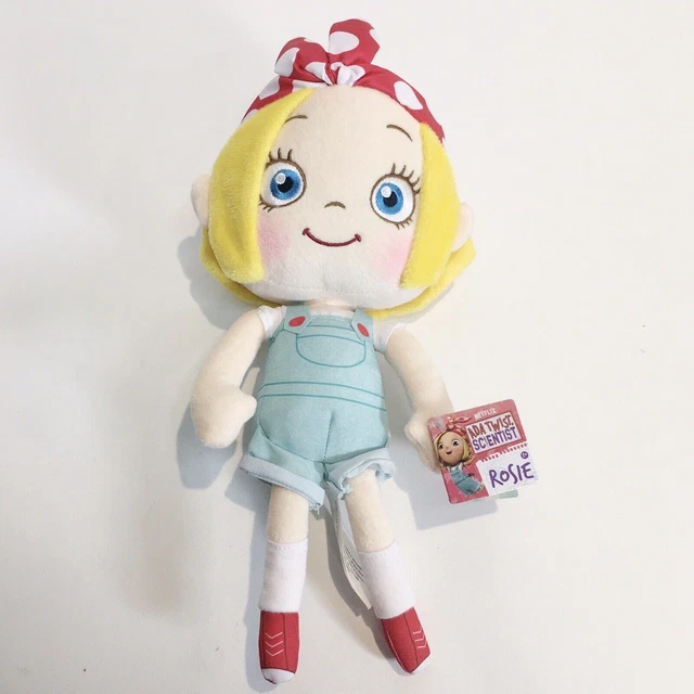 NETFLIX JR. ADA Twist Scientist Cuddle Time Rosie Revere 10” Plush Doll ...