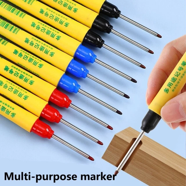 33MM MARKER PEN Deep Reach Markers Long Nose Marker for Builders ...