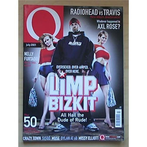 Limp Bizkit Q 178 Magazine July 2001 Fred Durst Cover With More Inside Uk £800 Picclick Uk