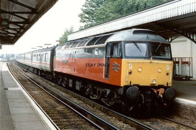 PHOTO CLASS 47 Loco No 47714 At Basingstoke Station EUR 2,24 - PicClick FR